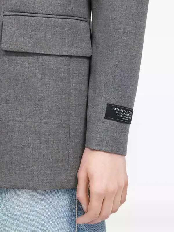 MSGM Double-breasted Blazer