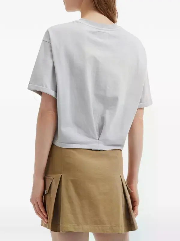 Izzue Twisted Cropped T-shirt