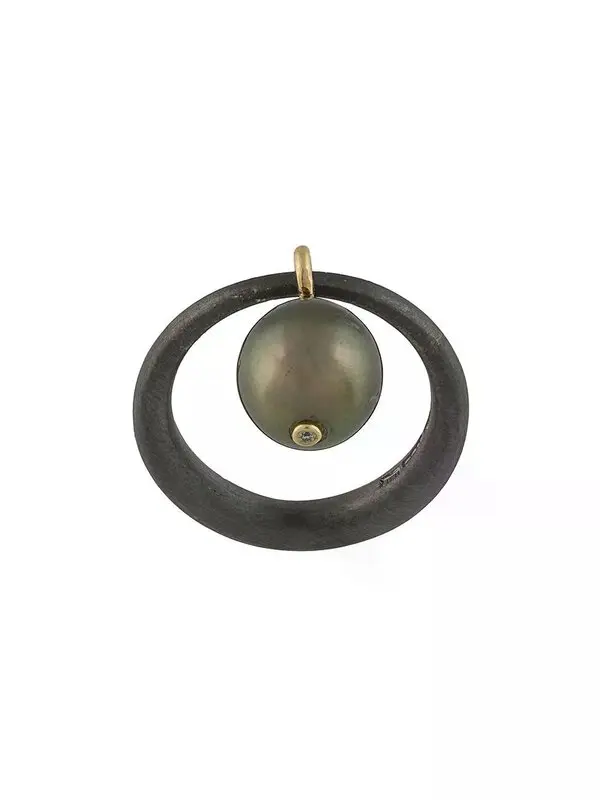 DALILA BARKACHE 18kt Gold, Diamond, And Pearl Ring - Grey