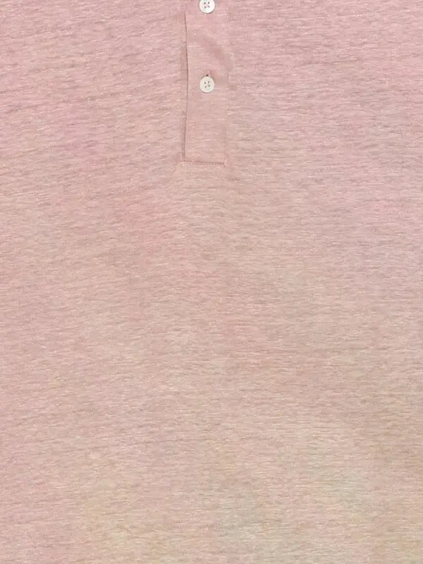 GRAN SASSO Logo-patch Polo Shirt - Pink