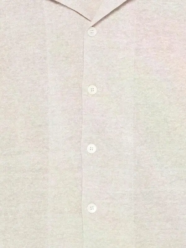 GRAN SASSO Half-button Short-sleeve Shirt