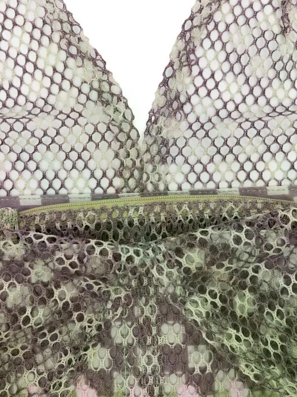 ÉPICE Polka-dot Geometric-pattern Tote Bag