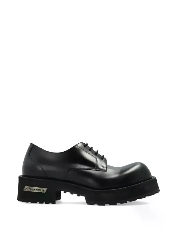 Balenciaga Lace-up Calf Leather Sneakers