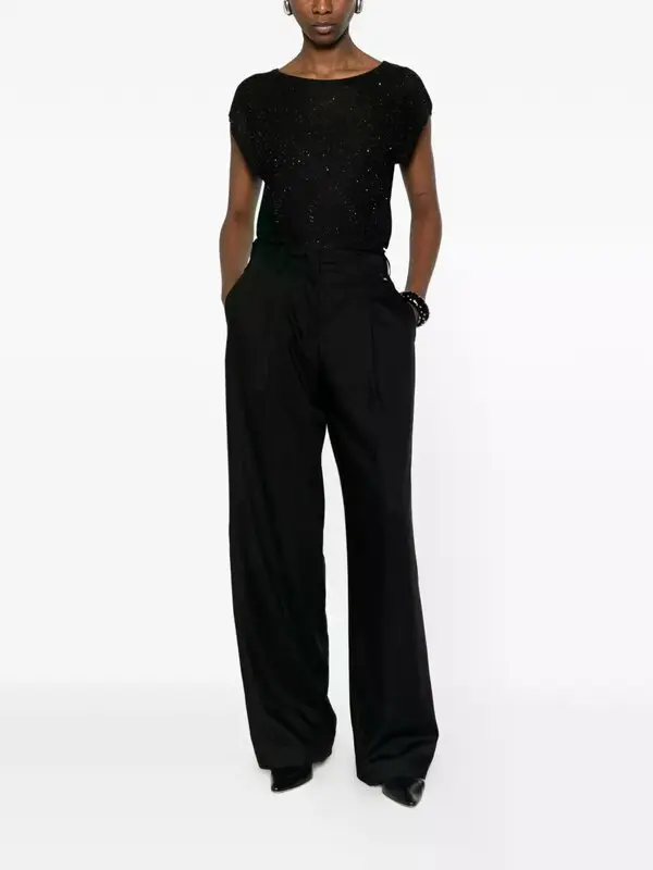 Herno Round-neck Embellished T-shirt