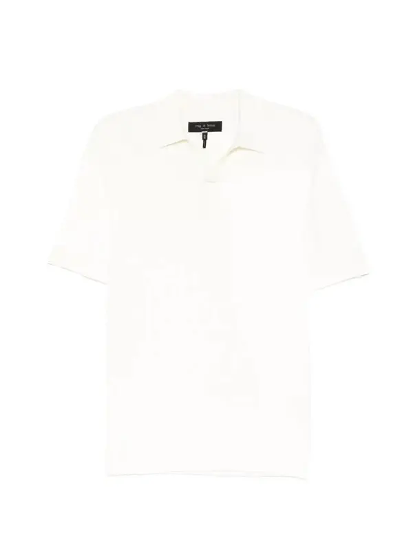 Rag & Bone Johnny Polo Shirt - Neutrals