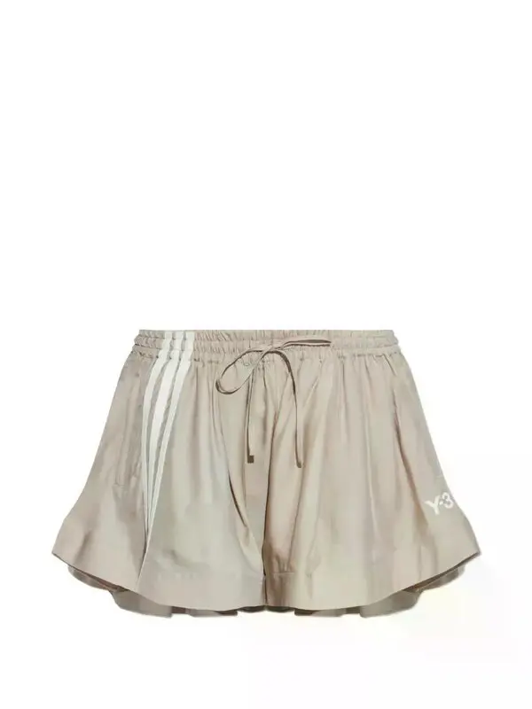 Y3 Drawstring Logo Shorts