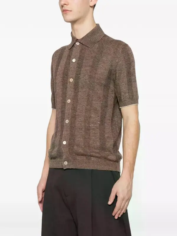 Brunello Cucinelli Button Shirt - Brown