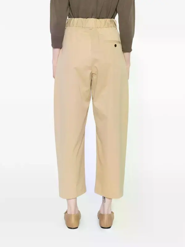NICHOLSON & NICHOLSON Elasticated Cropped Trousers