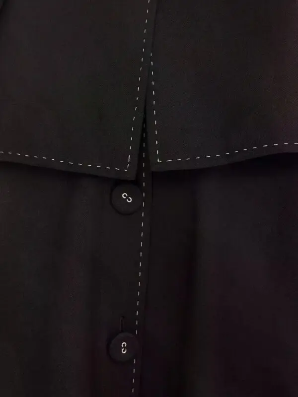 NISSA Button Detail Midi Skirt