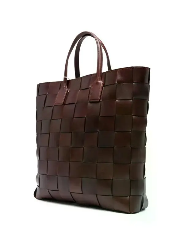 Dragon Diffusion Pino Woven-design Tote Bag - Brown