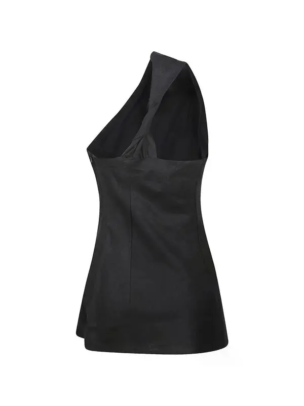 Faithfull The Brand Draped One-shoulder Top