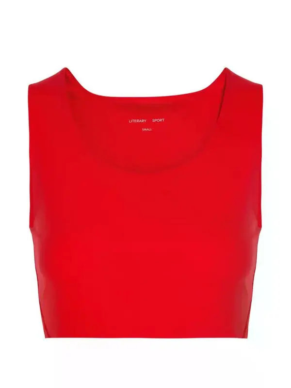 LITERARY SPORT Scoop-neck Bra