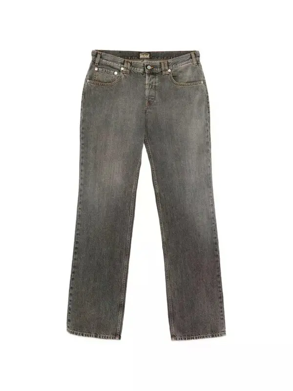 Aries Tyrone Distressed Low-rise Jeans