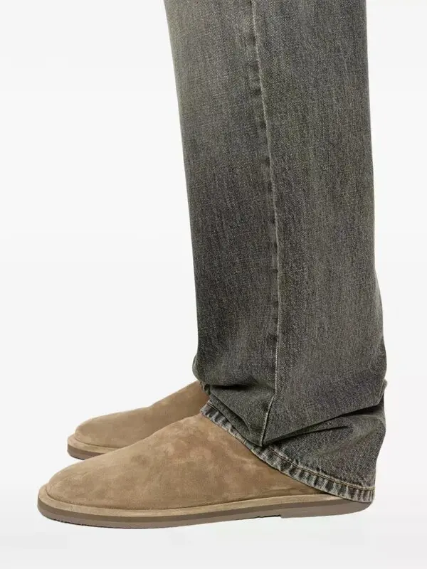 Aries Tyrone Distressed Low-rise Jeans