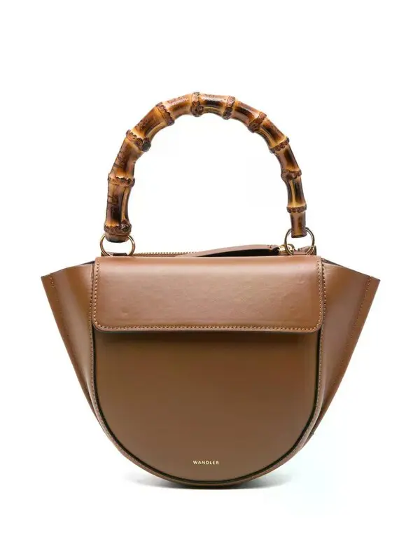 WANDLER Bamboo-handle Tote Bag