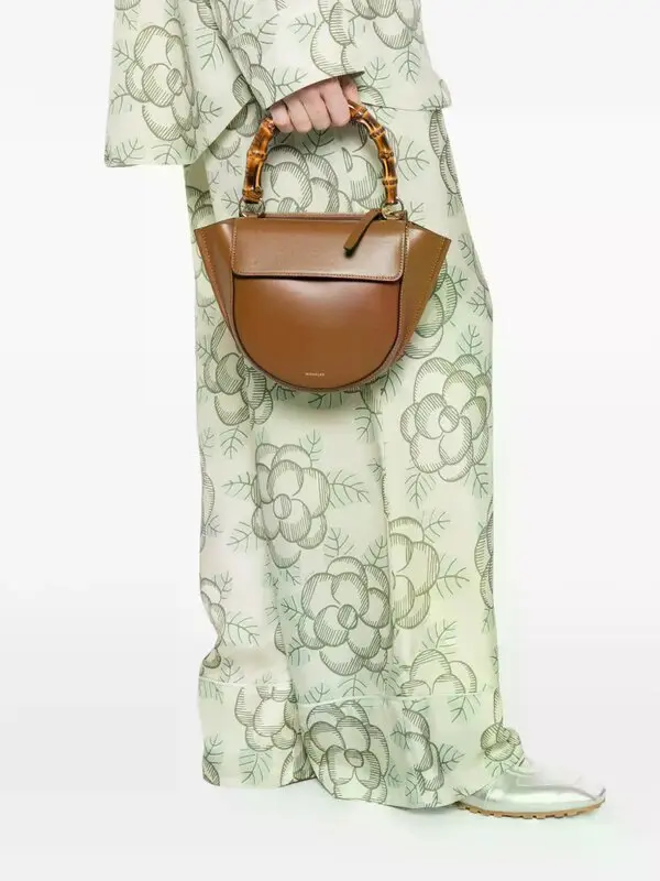 WANDLER Bamboo-handle Tote Bag
