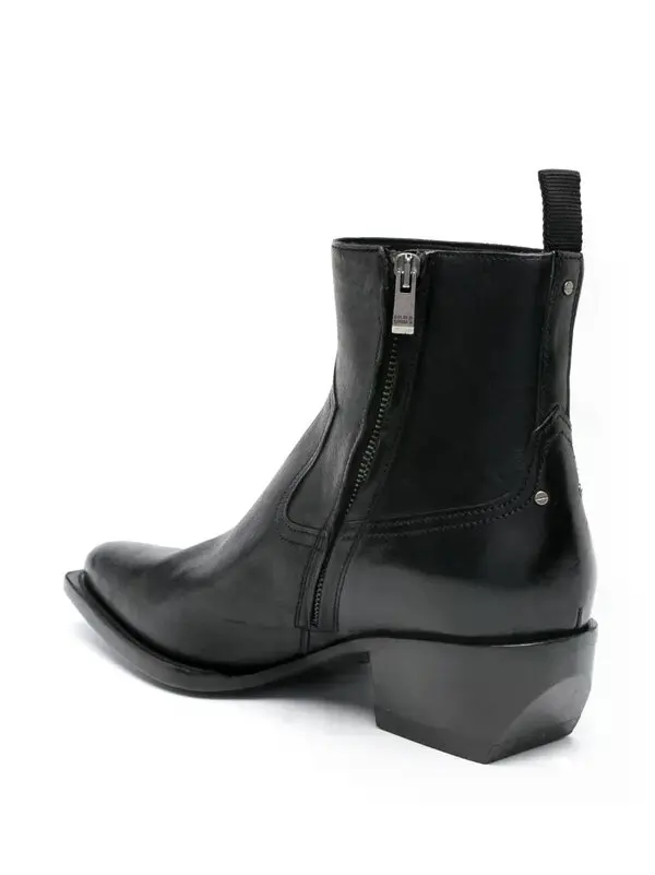GOLDEN GOOSE 45mm Debbie Leather Ankle Boots