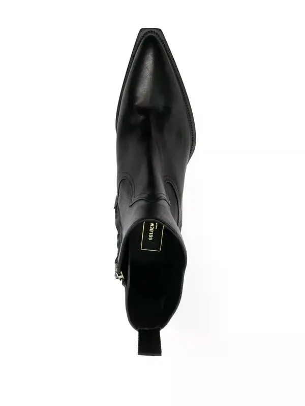 GOLDEN GOOSE 45mm Debbie Leather Ankle Boots