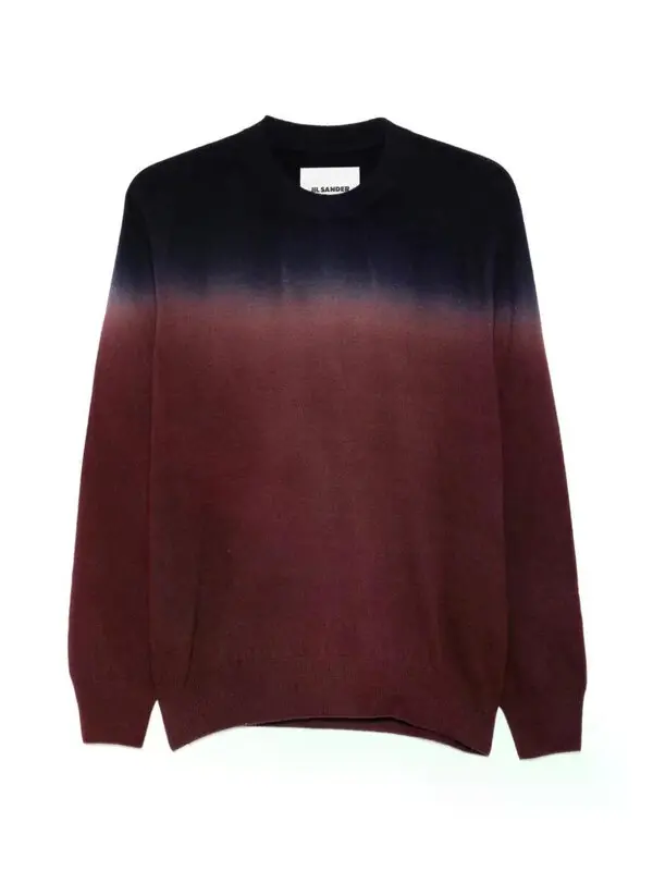 JIL SANDER Ombré Long-sleeve Sweater