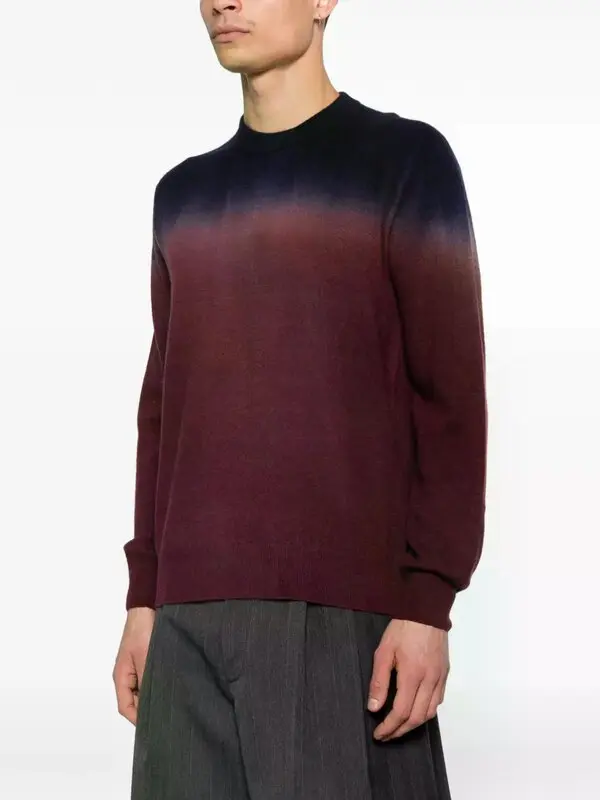 JIL SANDER Ombré Long-sleeve Sweater