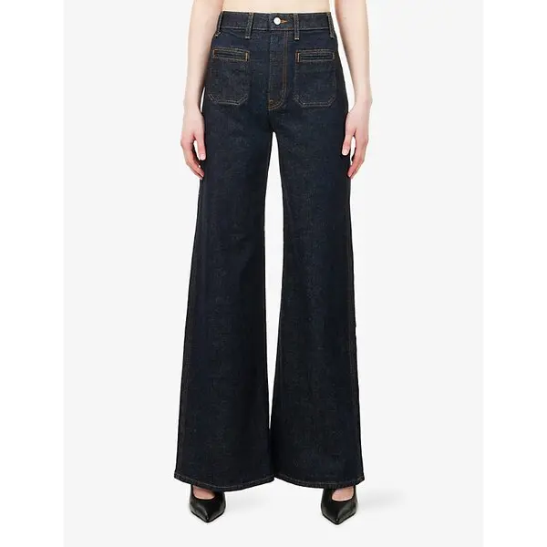 Khaite Delmonico Wide-leg Denim Jeans