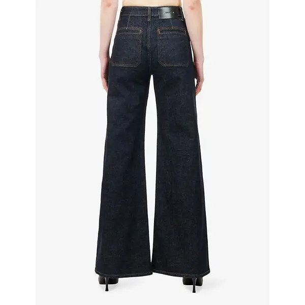 Khaite Delmonico Wide-leg Denim Jeans