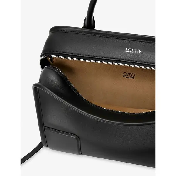 Loewe Amazona 180 Large Leather Bag - Black