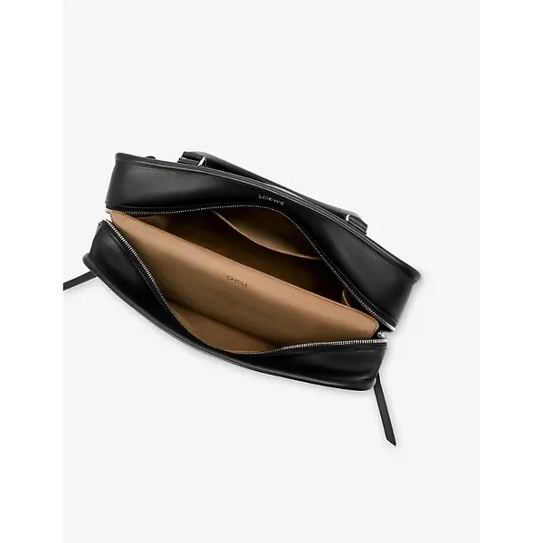Loewe Amazona 180 Large Leather Bag - Black