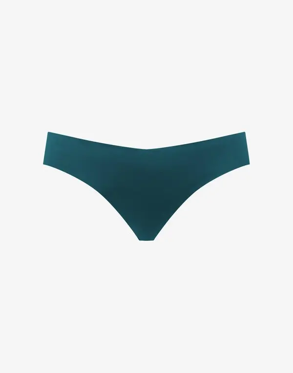 THIRDLOVE Zero Edge™ Invisible Thong Panty - Deep Sea