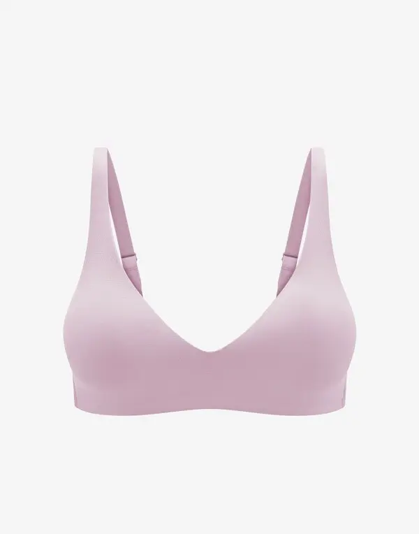 THIRDLOVE Thermoregulating Tempsync™ Wireless Plunge Bra - Macaron