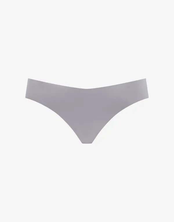 THIRDLOVE Zero Edge™ Invisible Thong Panty - Slate