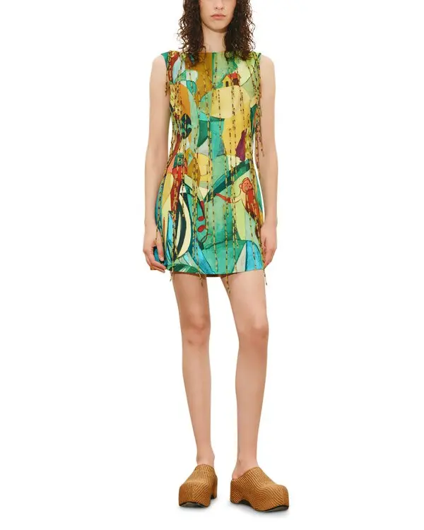ALEMAIS Mokshini Mini Dress Swim Cover-up