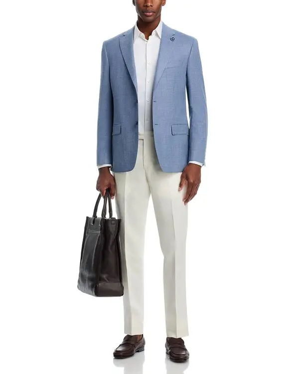 Hart Schaffner Marx Classic Fit Textured Solid Sport Coat