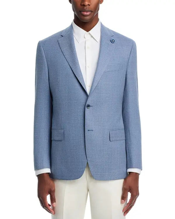 Hart Schaffner Marx Classic Fit Textured Solid Sport Coat