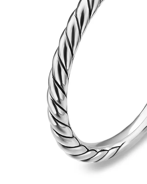 David Yurman Cable Band Ring - Silver