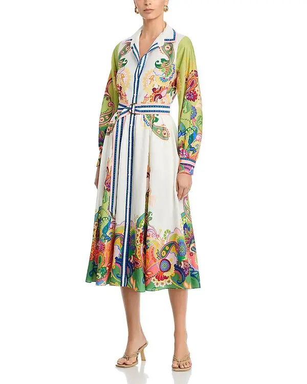 Elie Tahari The Ester Dress - Celestial Paisley