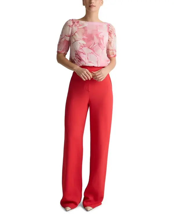 St. John Georgette Blouse