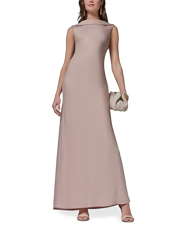 Donna Karan New York Poly Dress - Snow Petal
