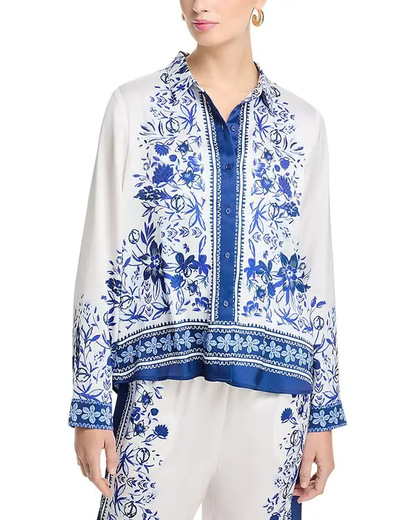 Aqua Long Sleeve Shirt