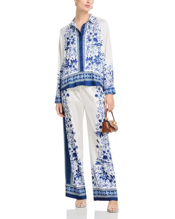 Aqua Long Sleeve Shirt