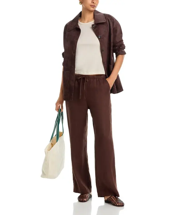 Rails Emmie Linen Pants - Espresso