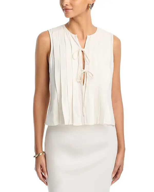 Rails Aja Tie Front Top