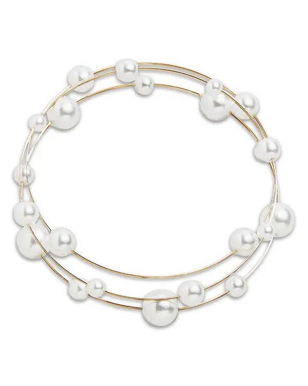Baublebar Blair Glass Bracelets Set - Pearl