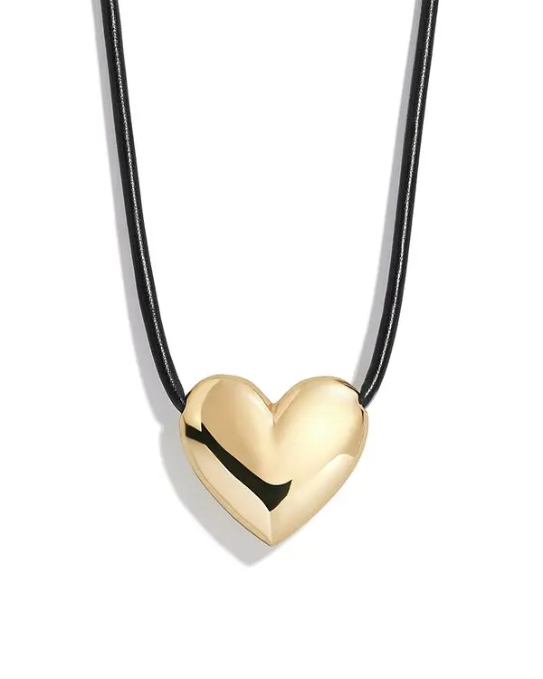 Baublebar Millie Bubble Heart Paracord Pendant Necklace - Gold