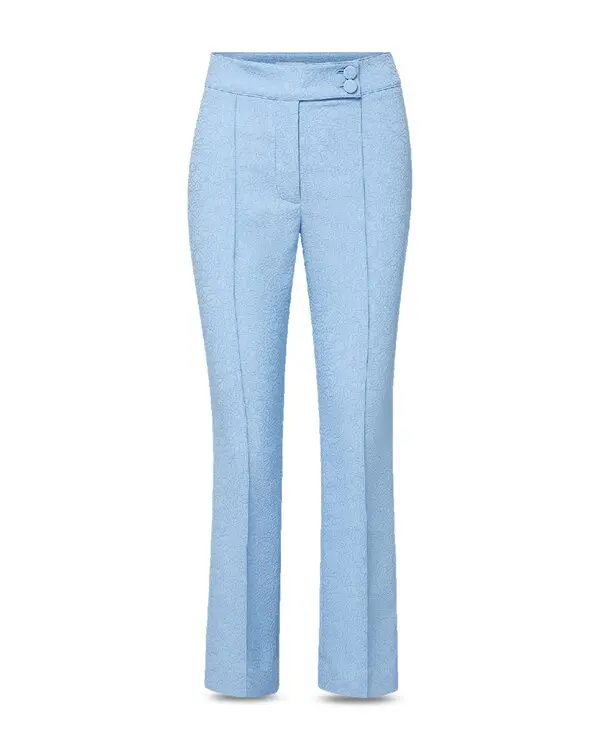 Veronica Beard Dell Tailored Textured Pants