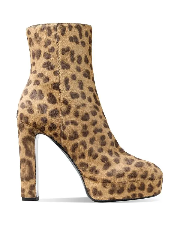 JIMMY CHOO Marene Ab 120 Calf Hair Ankle Boots - Natural