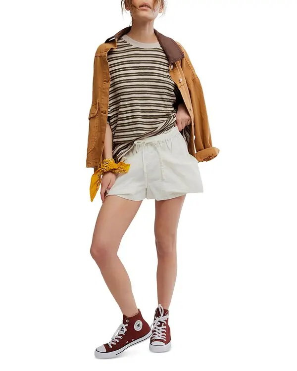 Free People Good Fortune Drawstring Shorts