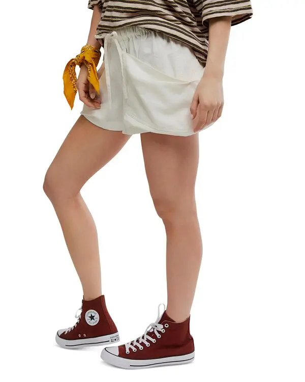 Free People Good Fortune Drawstring Shorts
