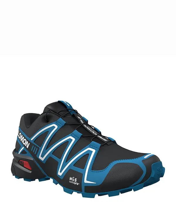SALOMON Speedcross 3 Sneakers - Black/mykonos Blue/white