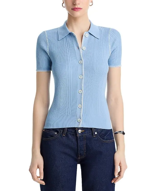 Rag & Bone Harper Short Sleeve Cardigan